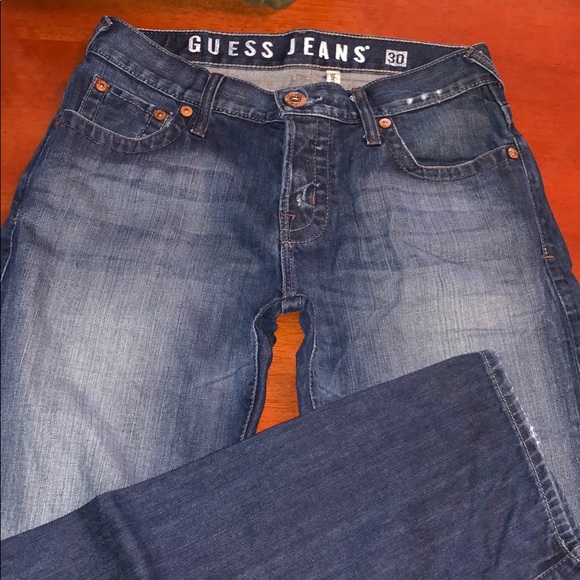 Guess | Jeans | Guess Button Fly Jeans Rebel Straight Leg | Poshmark